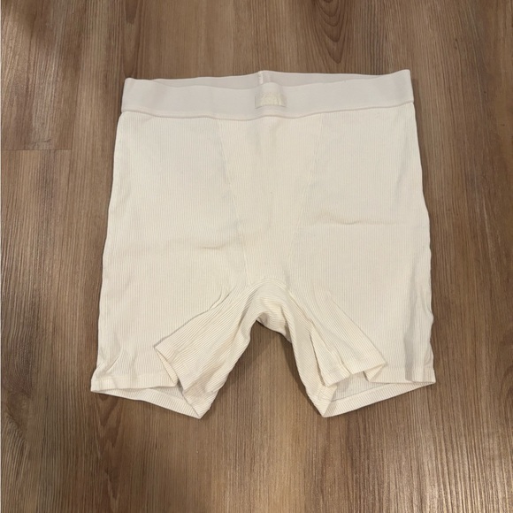 SKIMS | Intimates & Sleepwear | Skims Cotton Rib Cream Boxer | Poshmark